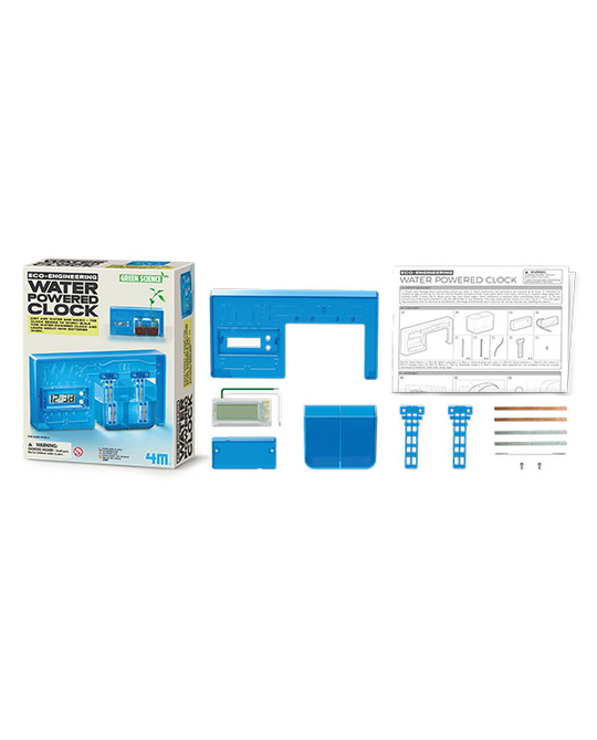 Water-Powered Clock - Model Kits-Educational : Hobbycorner - 4M Kidz Labs