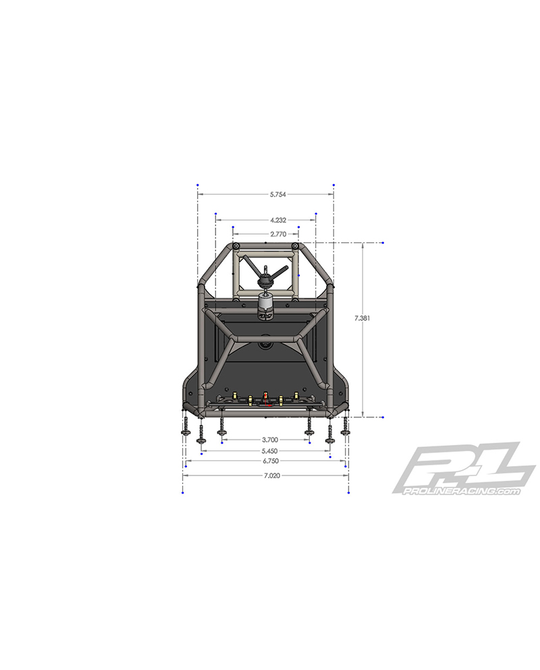 Back-Half Cage - for Pro-Line Cab Crawler Bodies - 6322-00 - RC - Cars ...