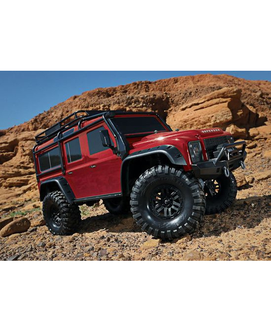 82056-4 TRX-4 Scale and Trail Defender Crawler RTR - RC - Cars & Trucks ...