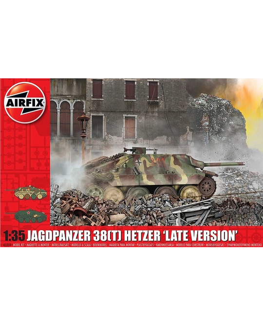 1 35 Jagdpanzer 38 T Hetzer Late Version A1353 Model Kits Plastic