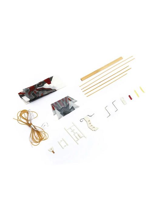 IRON BIRD Rubber Band Ornithopter (bamboo) - Model Kits-Free Flight ...