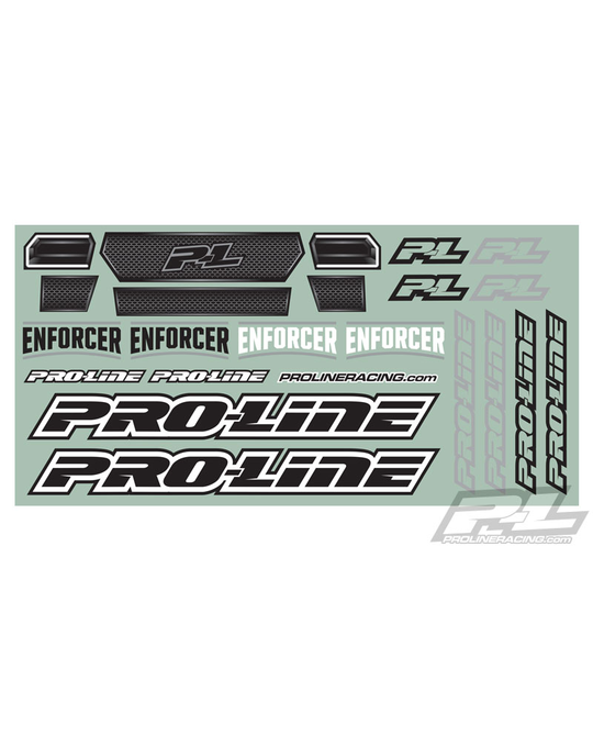 Pro- Line Enforcer Clear Body HB D8T - 3446- 00 - RC - Cars & Trucks ...